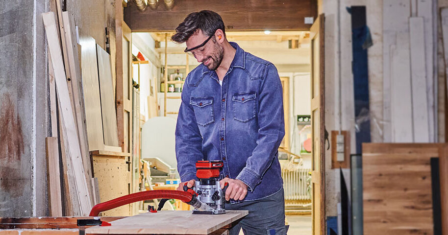 Wood milling machines: Routers & flat dowel cutters | Einhell.fi