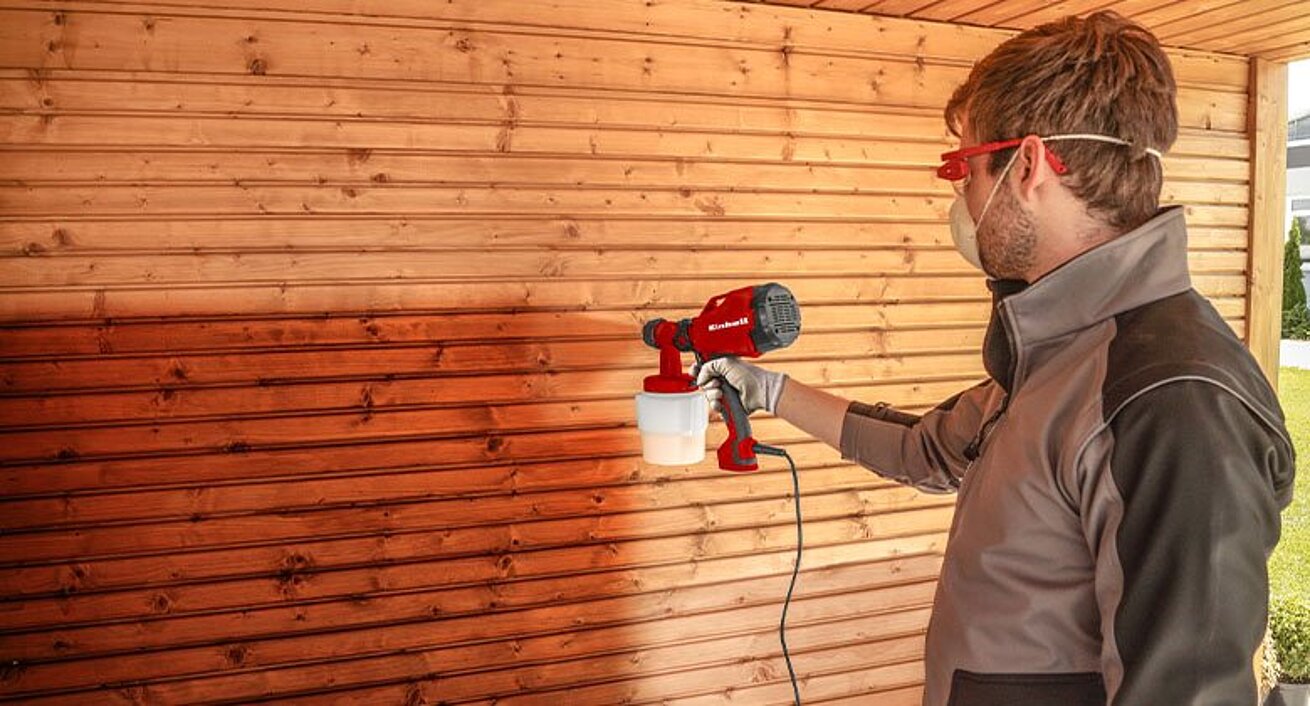 High-quality paint spray systems for renovating and painting | Einhell.fi