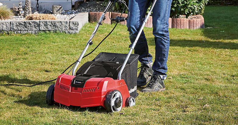 Professional scarifiers with petrol, electric or battery operation ...