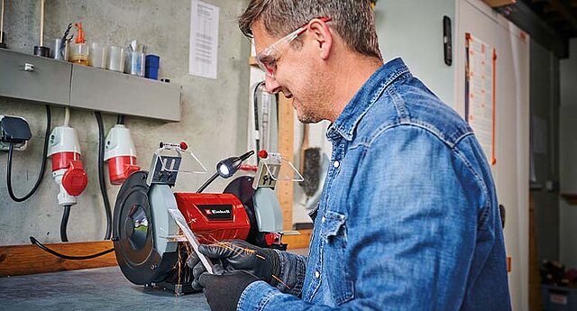 Powerful bench grinders from Einhell | Einhell.fi