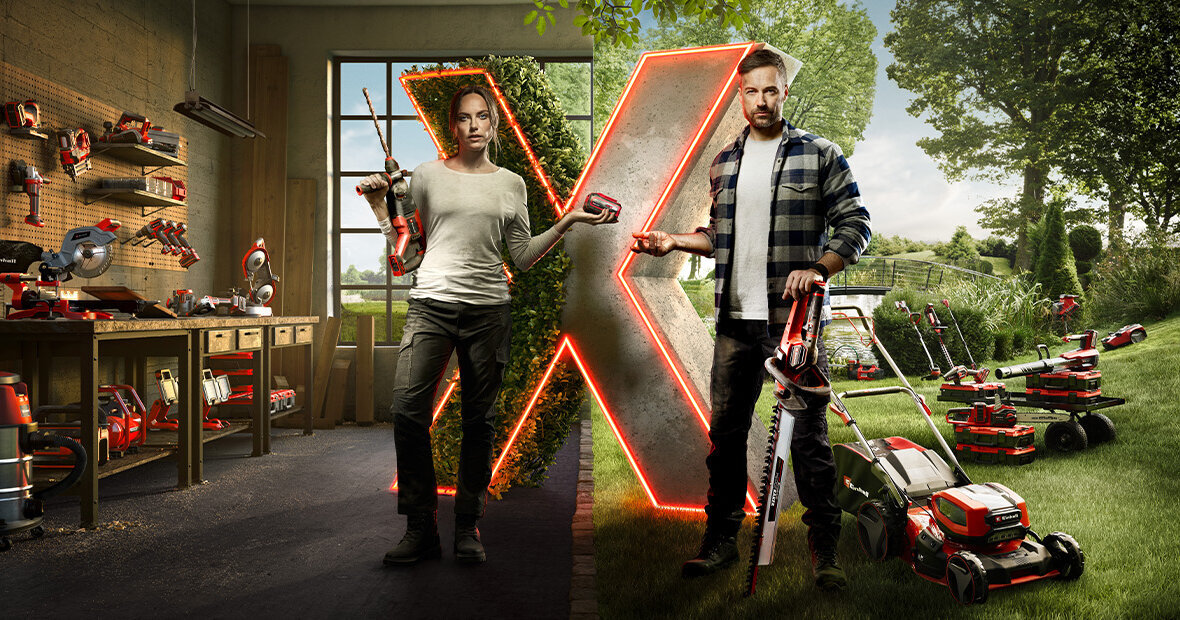 Power X-Change: The innovative battery system | Einhell.fi